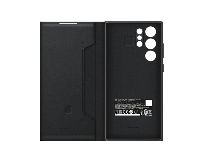 Galaxy S22 Ultra LED View Cover Black | Samsung BD